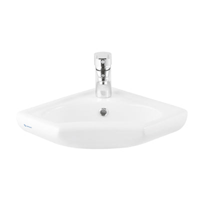 White Triangle Art Vanity Basin